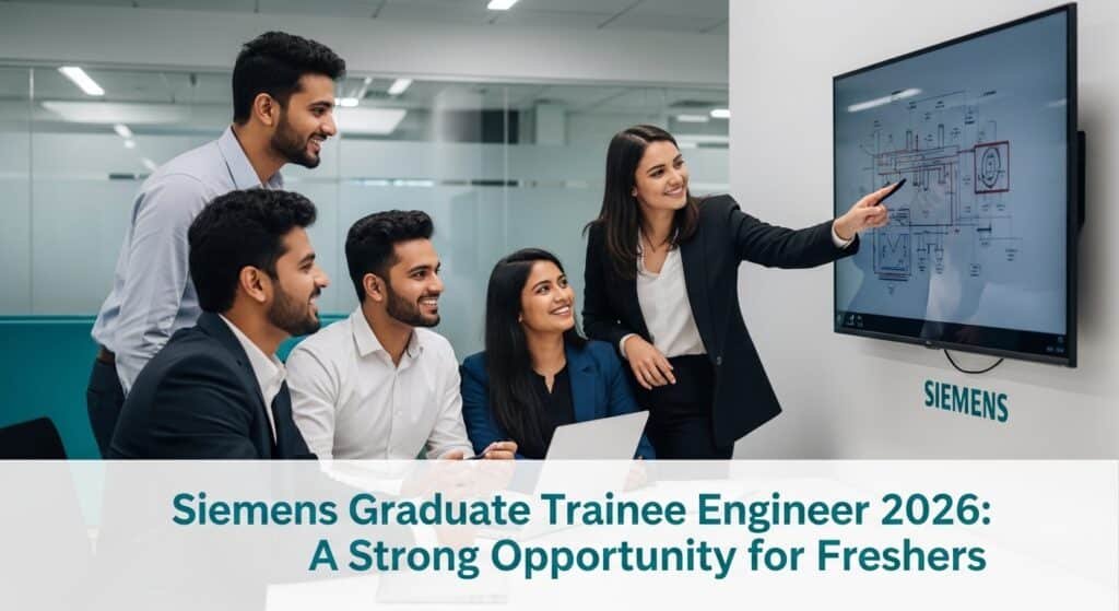 Siemens Graduate Trainee Engineer Hiring 2026: A Strong Opportunity for ...